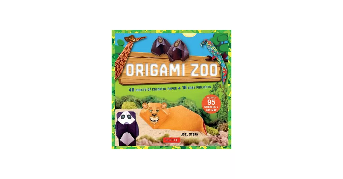 博客來-Origami Zoo Kit