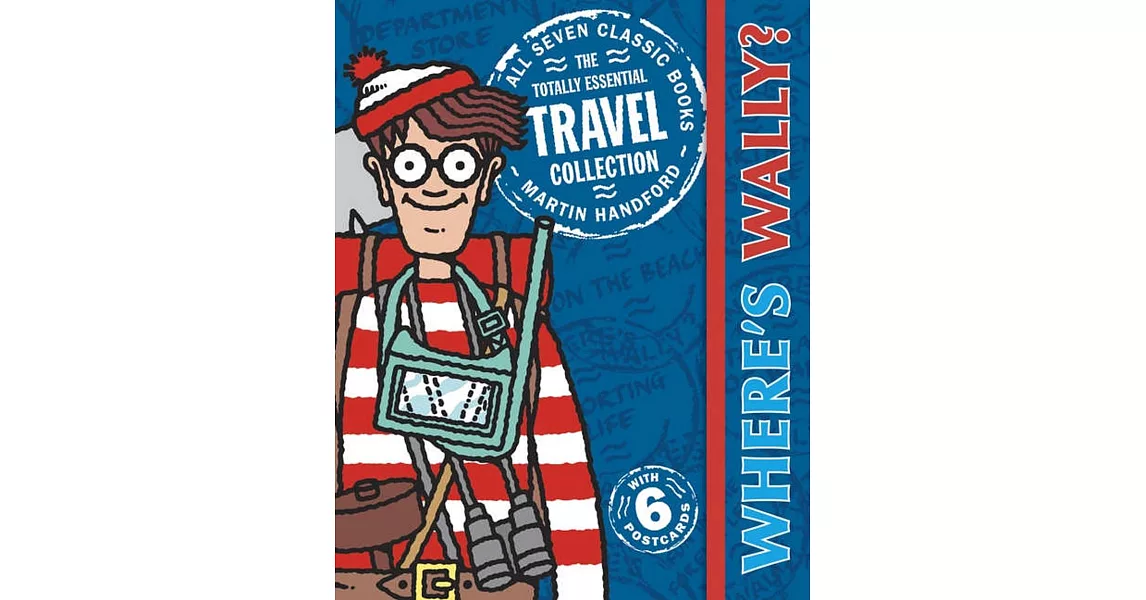 博客來-Where’s Wally? The Totally Essential Travel Collection Flexiback