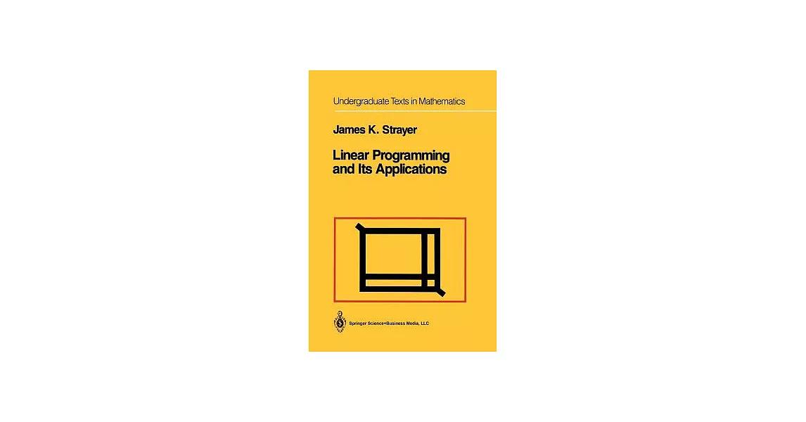 博客來-Linear Programming and Its Applications