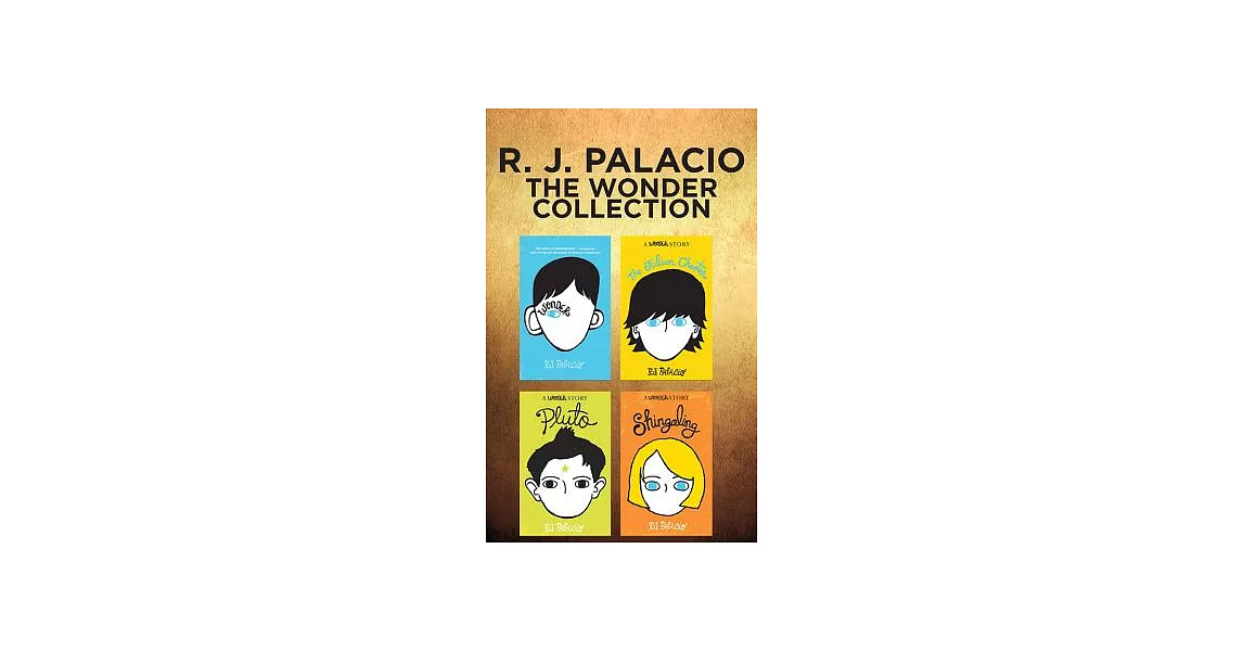 博客來-R. J. Palacio - The Wonder Collection: Wonder, the Julian Chapter ...