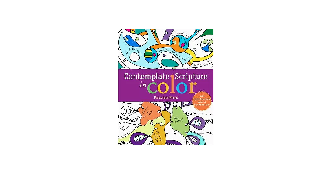 博客來-Contemplate Scripture in Color: With Sybil Macbeth, Author of ...