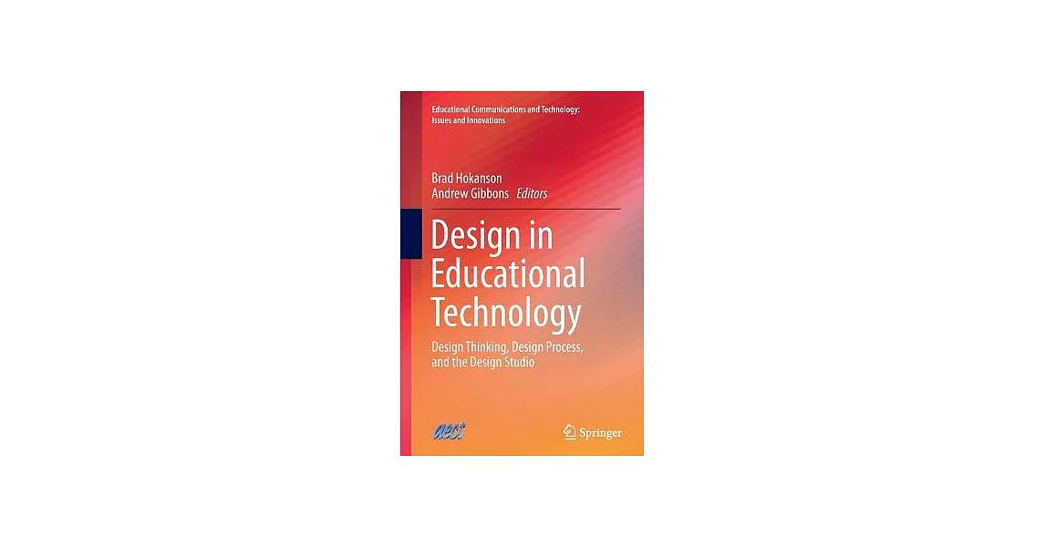 博客來-Design in Educational Technology: Design Thinking, Design Process ...
