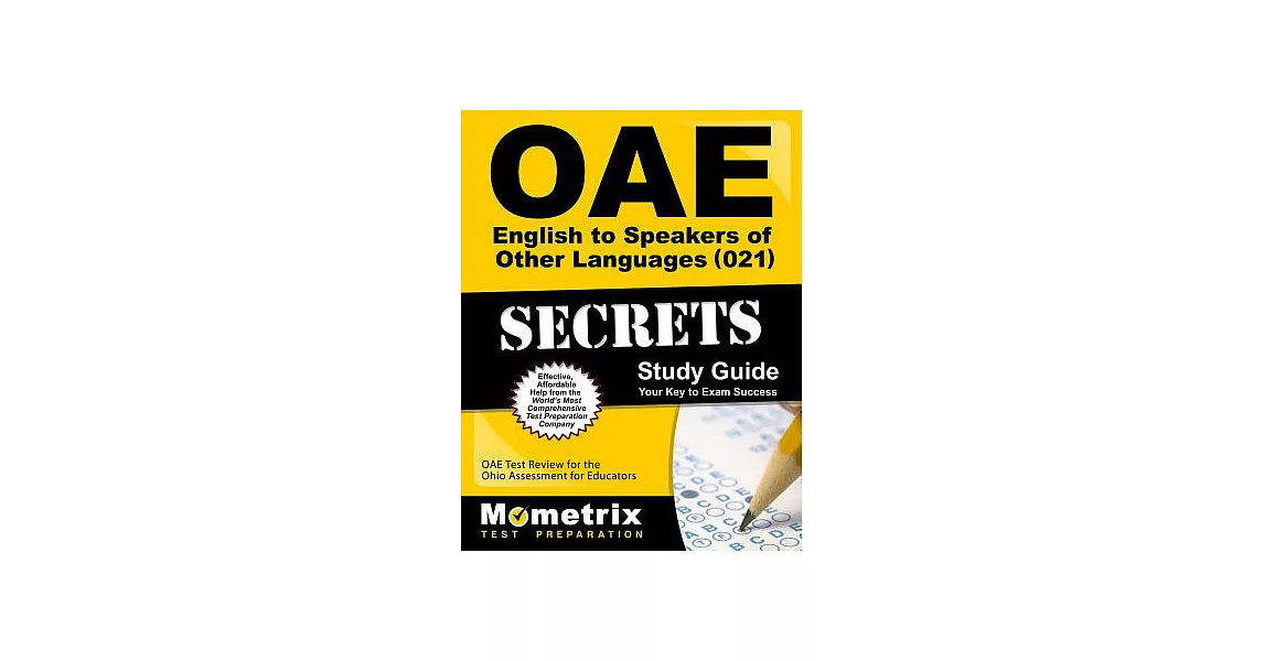博客來-OAE English to Speakers of Other Languages (021) Secrets: OAE Test ...