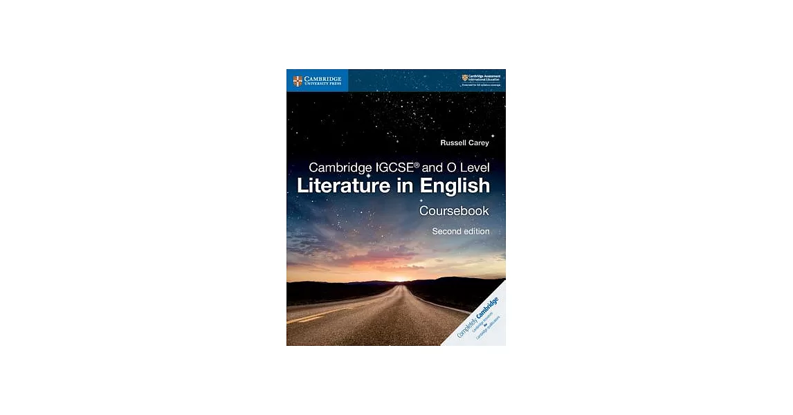 博客來-Cambridge IGCSE and O Level Literature in English Coursebook