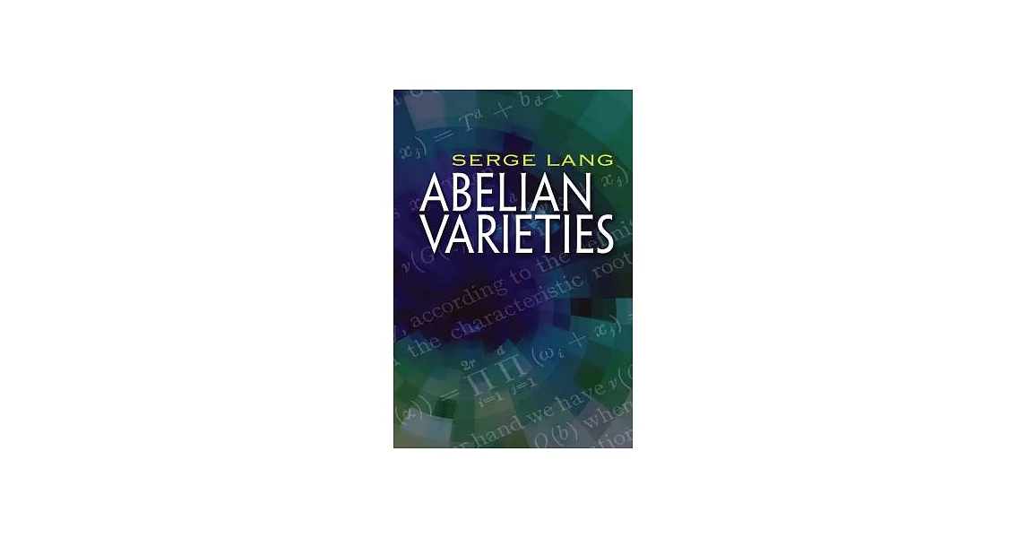 博客來-Abelian Varieties