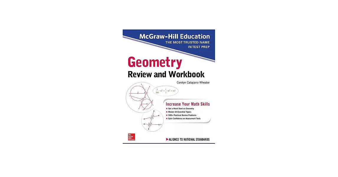 博客來-McGraw-Hill Education Geometry Review and Workbook