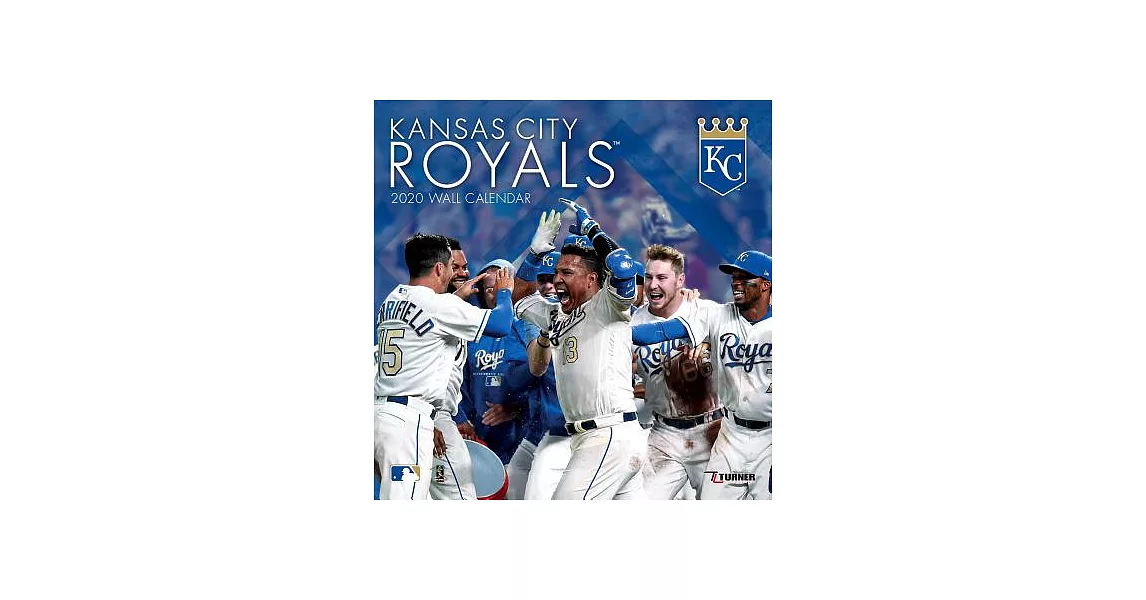 博客來-Kansas City Royals: 2020 12x12 Team Wall Calendar