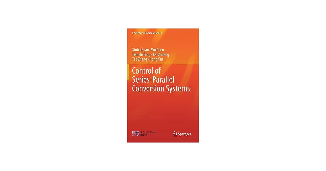 博客來-Control Strategies of Series-parallel Conversion Systems