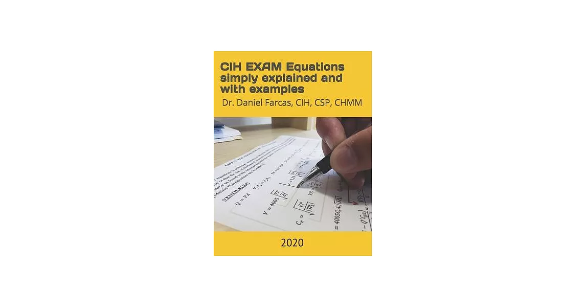 博客來-CIH EXAM Equations simply explained and with examples