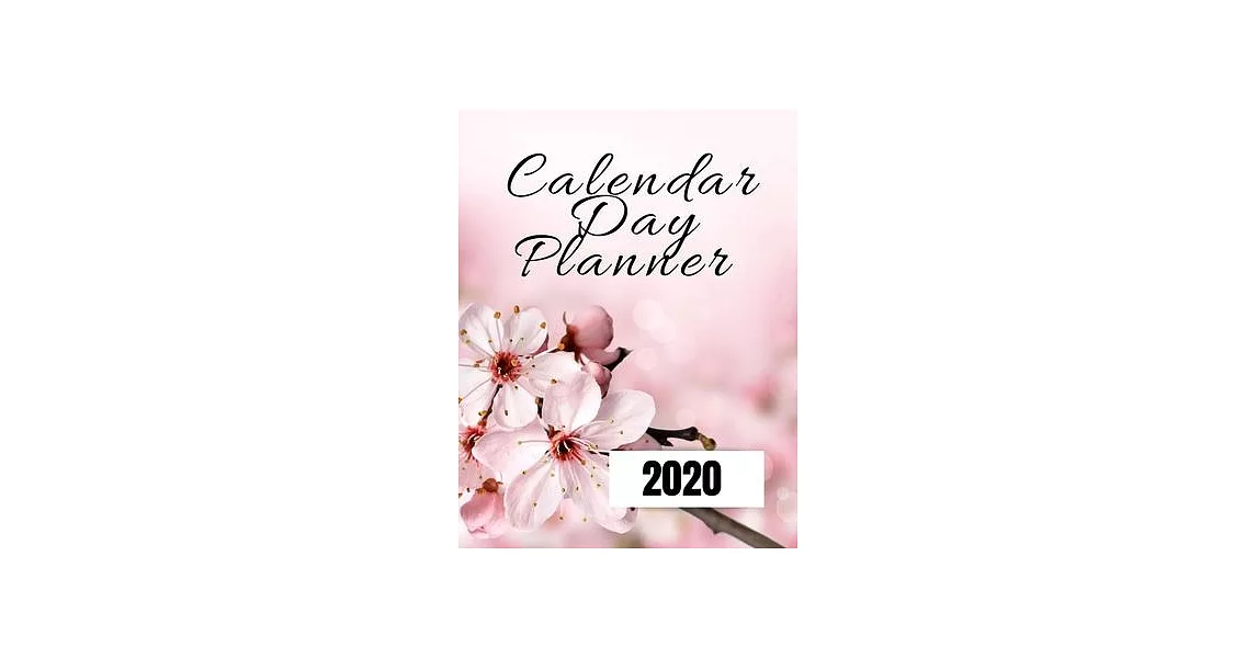 博客來-Calendar Day Planner 2020: Business Planner 2020, Years Monthly ...