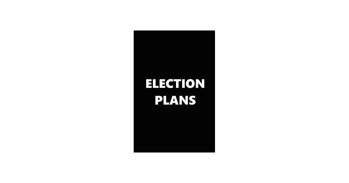 博客來-2020 Daily Planner Political Theme Election Plans Black White 388 ...