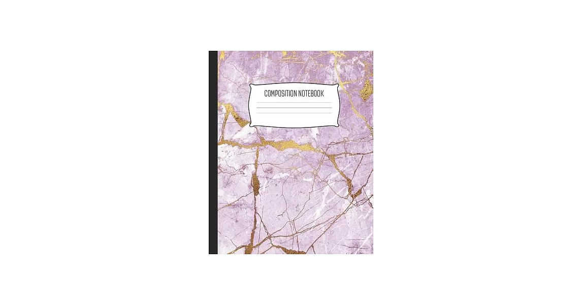 博客來-Composition Notebook: Wide Ruled Notebook Pink Raspberry Gold ...