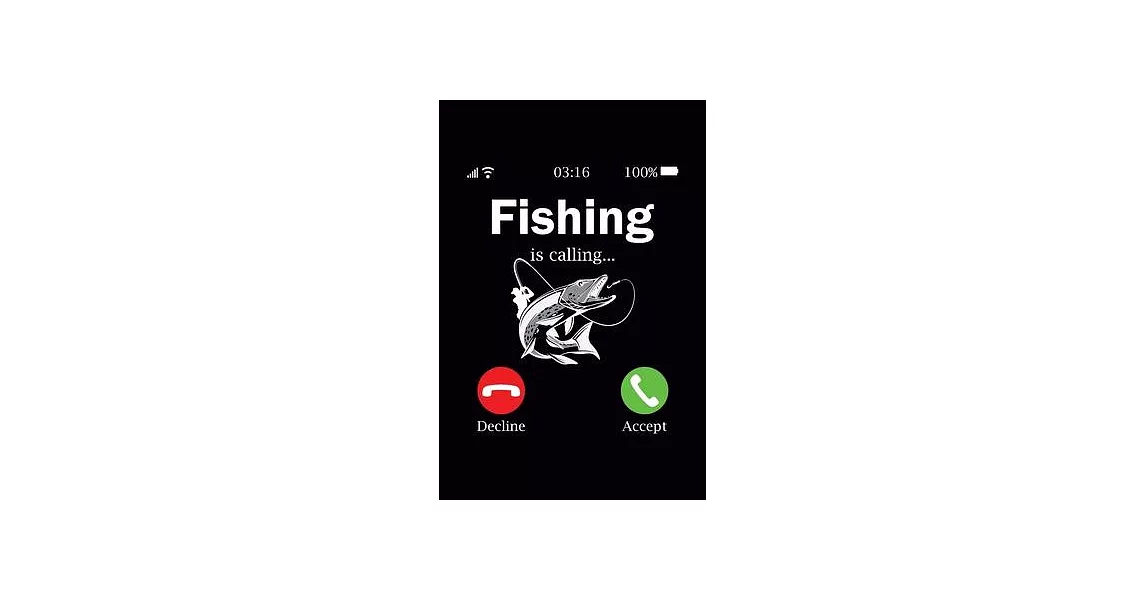 博客來-Fishing is Calling: Fishing Journal, Complete Interior Fisherman ...