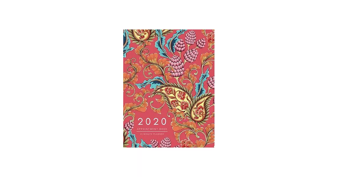 博客來-Appointment Book 2020: 8.5 x 11 - 15 Minute Planner - Large ...