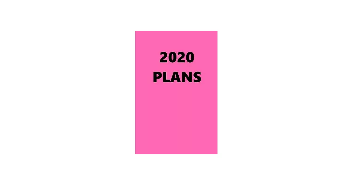 博客來-2020 Daily Planner 2020 Plans Hot Pink Color 384 Pages: 2020 ...