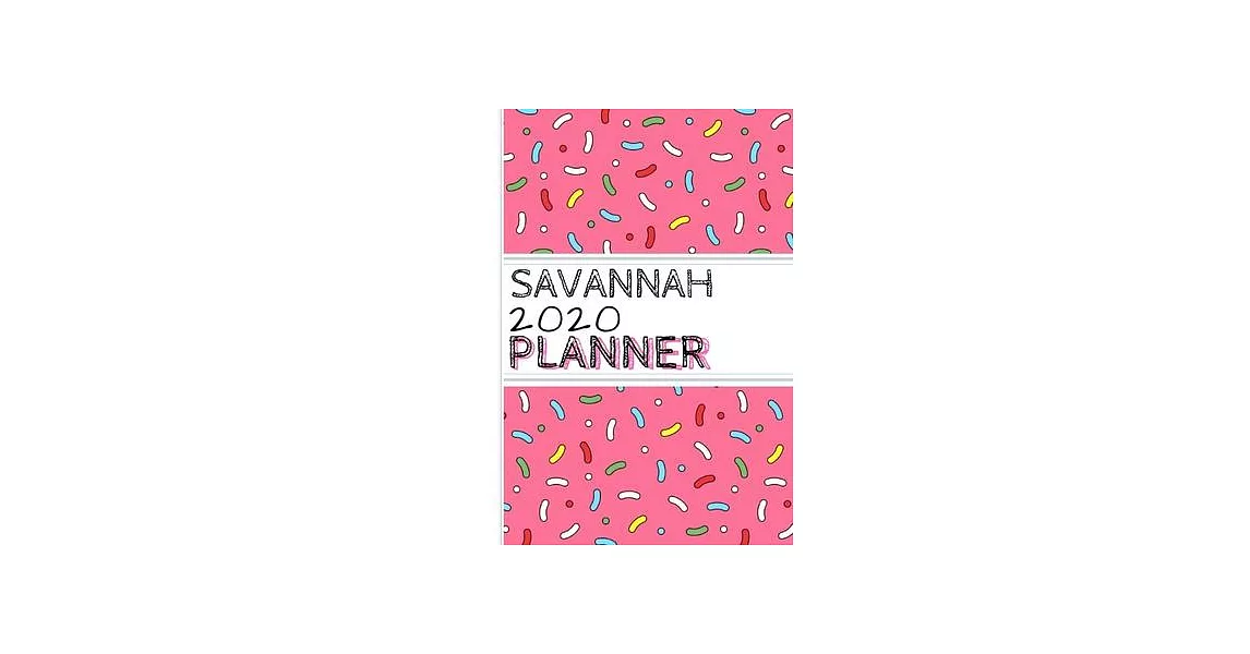 博客來-Savannah: : 2020 Personalized Planner: One page per week: Pink ...