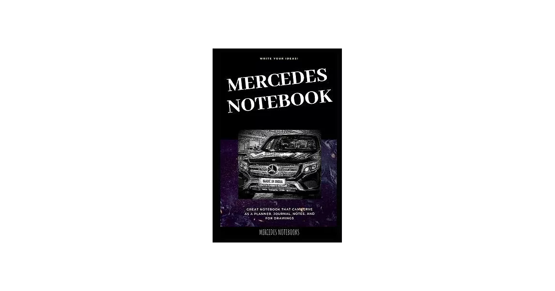 博客來-Mercedes Notebook: Great Notebook for School or as a Diary, Lined ...