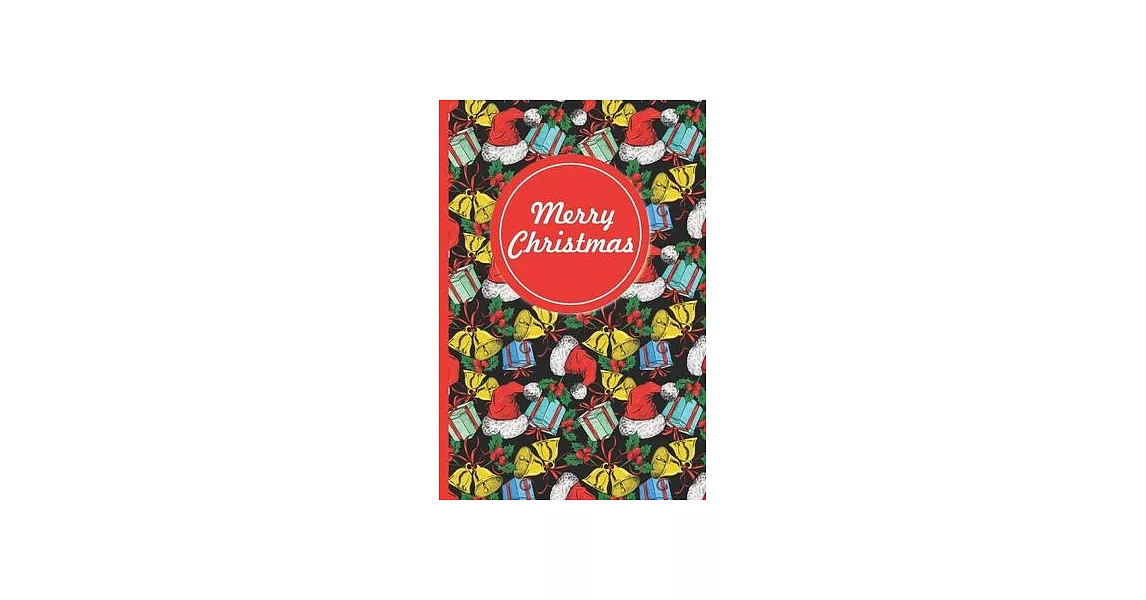 博客來-Merry Christmas - Jingle Bell Santa Claus: 6x9 120 BLANK Pages ...