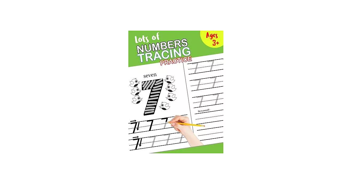 博客來-Lots of numbers tracing practice: Learn numbers 0 to 25, Trace ...