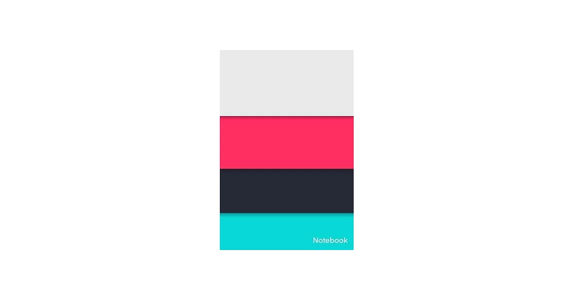 博客來-Notebook: Simple And Elegant eye pleasing colorful Notebook Colors ...
