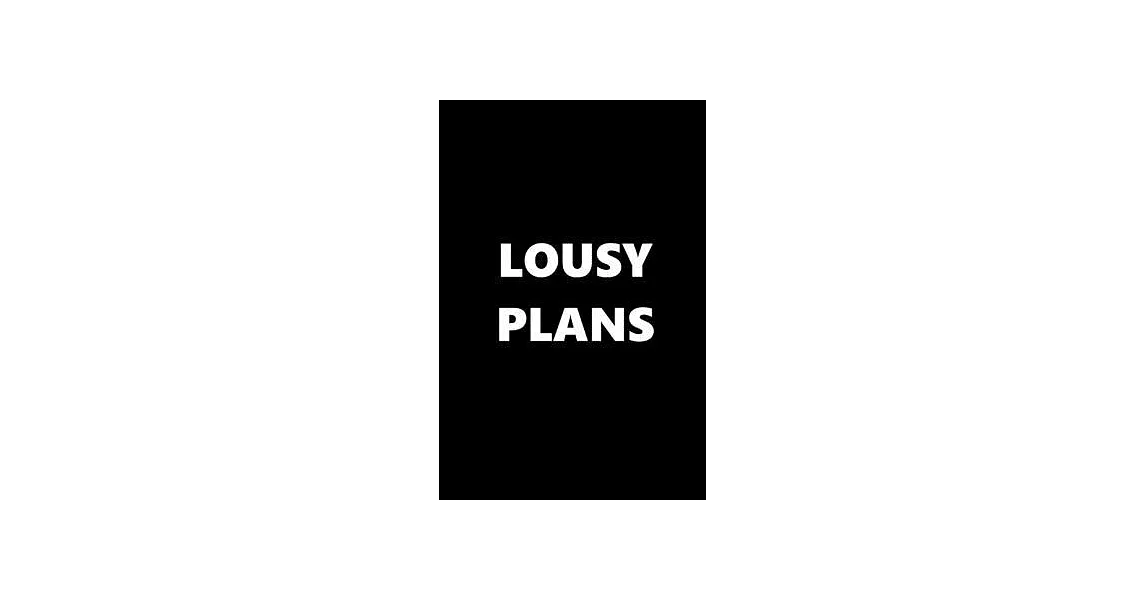 博客來-2020 Daily Planner Funny Humorous Lousy Plans 388 Pages: 2020 ...