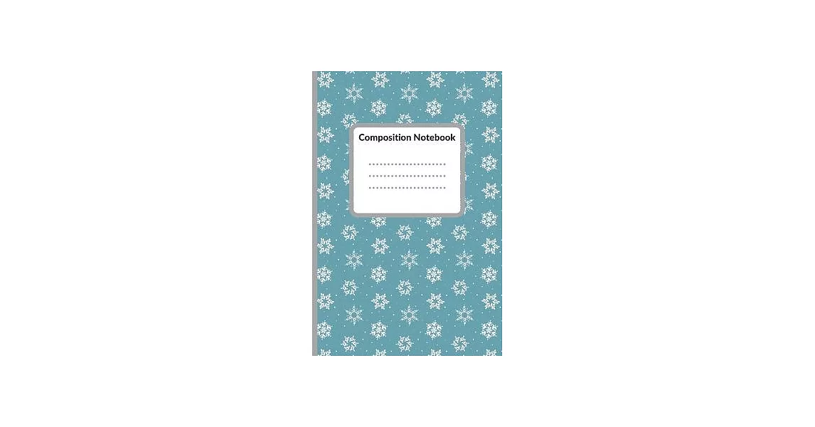 博客來-Composition Notebook: Wide Ruled: Blank Composition Book, Diary ...