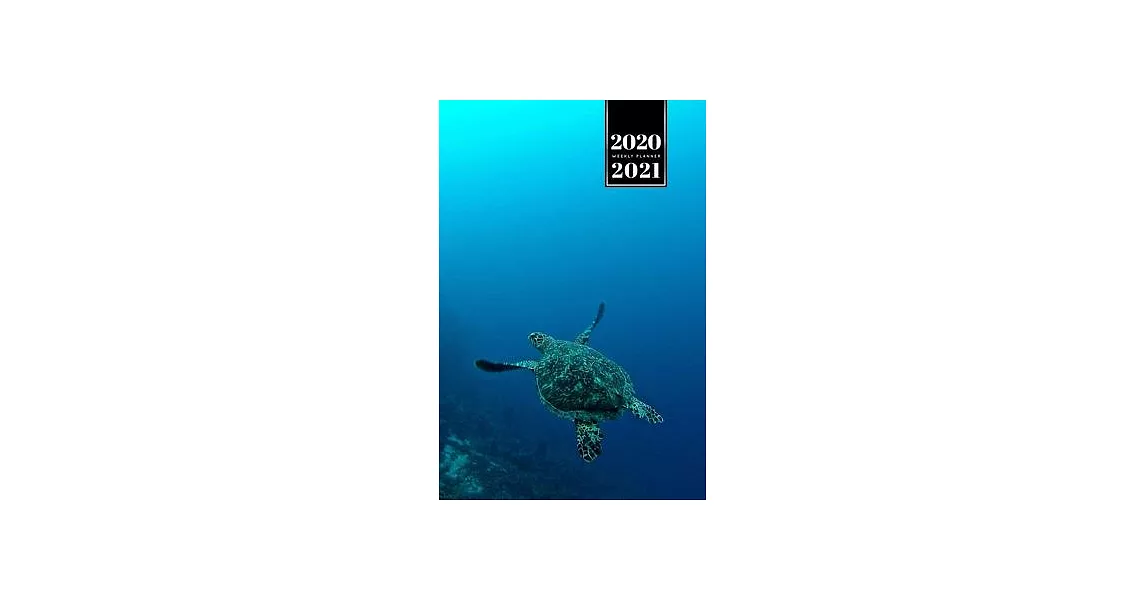 博客來-Sea Turtle Tortoise Terrapin Week Planner Weekly Organizer Calendar ...