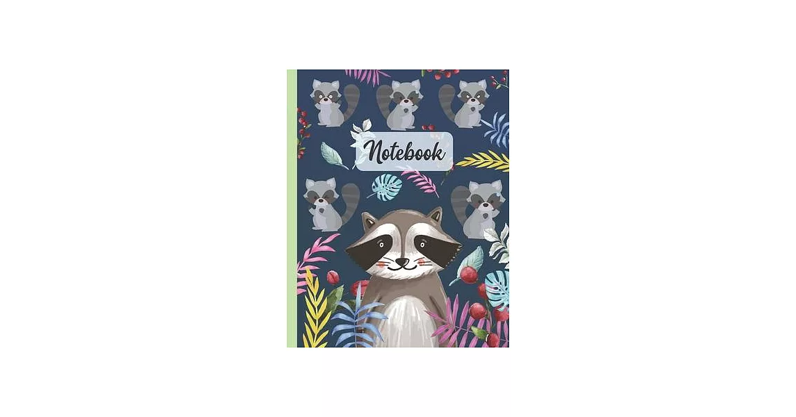 博客來-Notebook: Raccoon - Mammal Animals Diary & Journal, Book Gift Idea ...