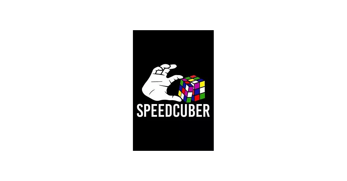 博客來-Speedcubing Speedcuber Funny Gift Idea: Blank Lined Notebook ...