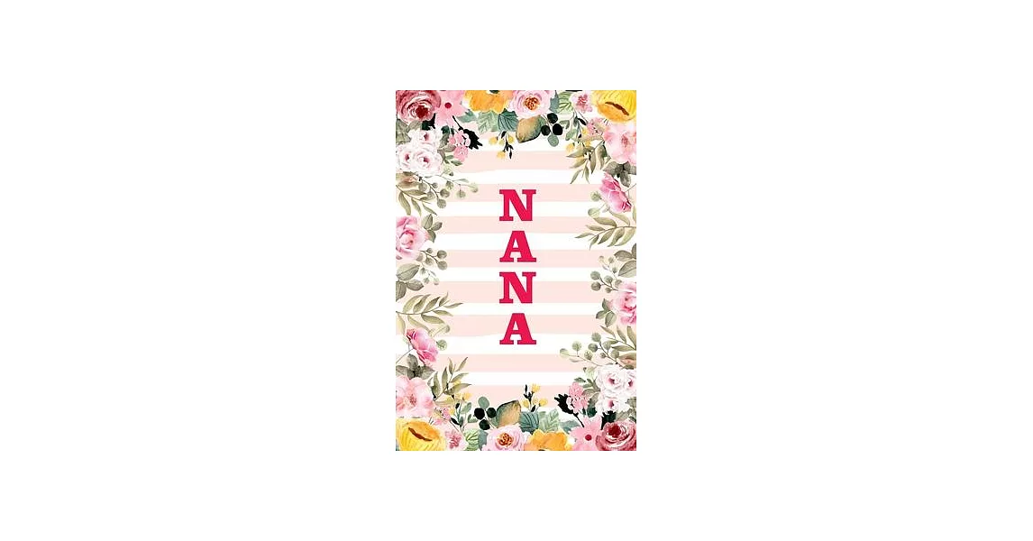 博客來-Nana: Family Relationship Word Calling Notebook, Cute Blank Lined ...