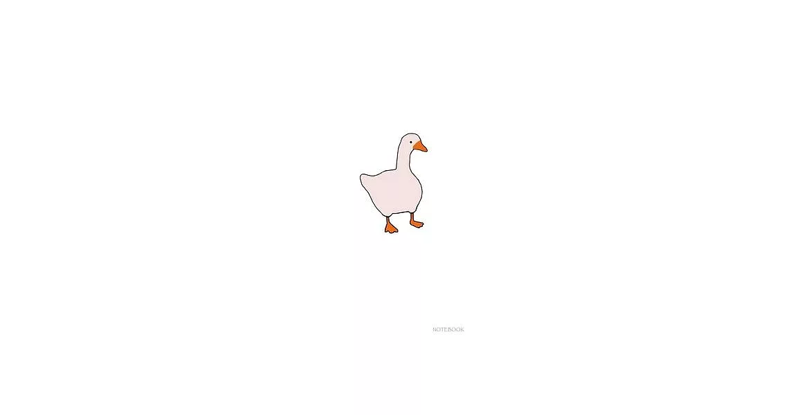 博客來-Notebook: Untitled Goose Video Game 5 x 8 Inch Notepad With Lined ...