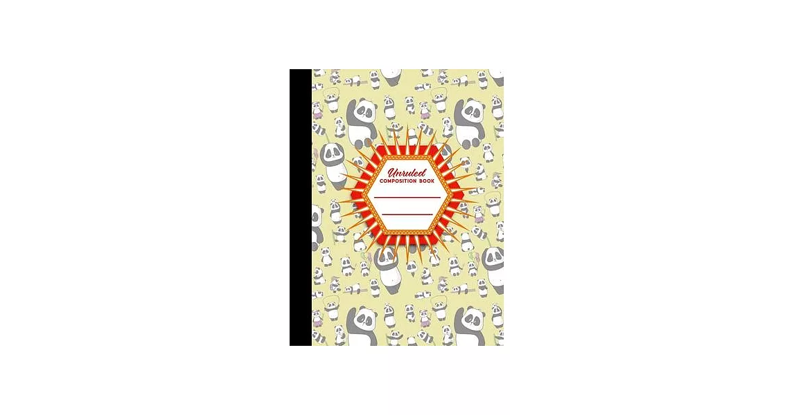博客來-Unruled Composition Book: Composition Book Unlined, Unruled ...