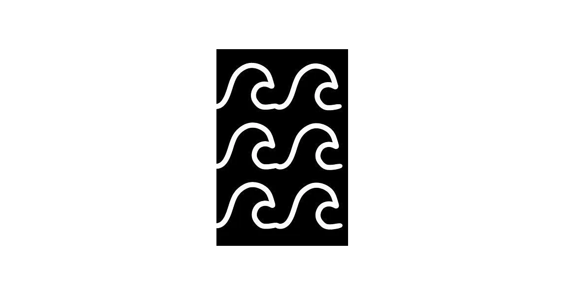 博客來-Wave Notebook: Wide Ruled Line Paper Pages Journal 6 x 9 Inches (15 ...