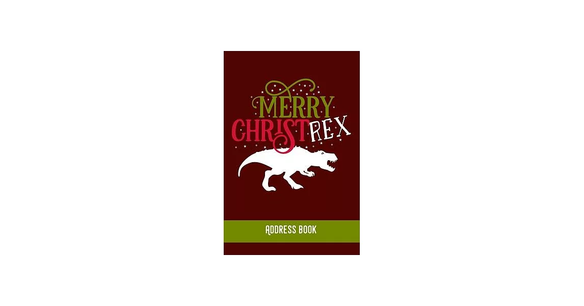 博客來-Merry Christ Rex: Address Book / Phone & contact book -All contacts ...
