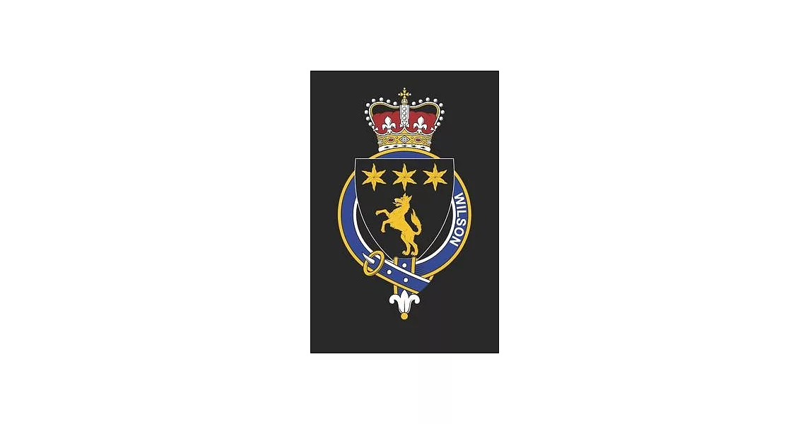 博客來-Wilson: Wilson Coat of Arms and Family Crest Notebook Journal (6 x ...