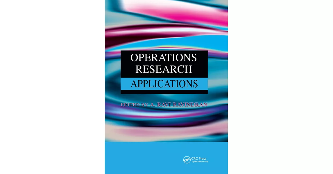 博客來-Operations Research Applications