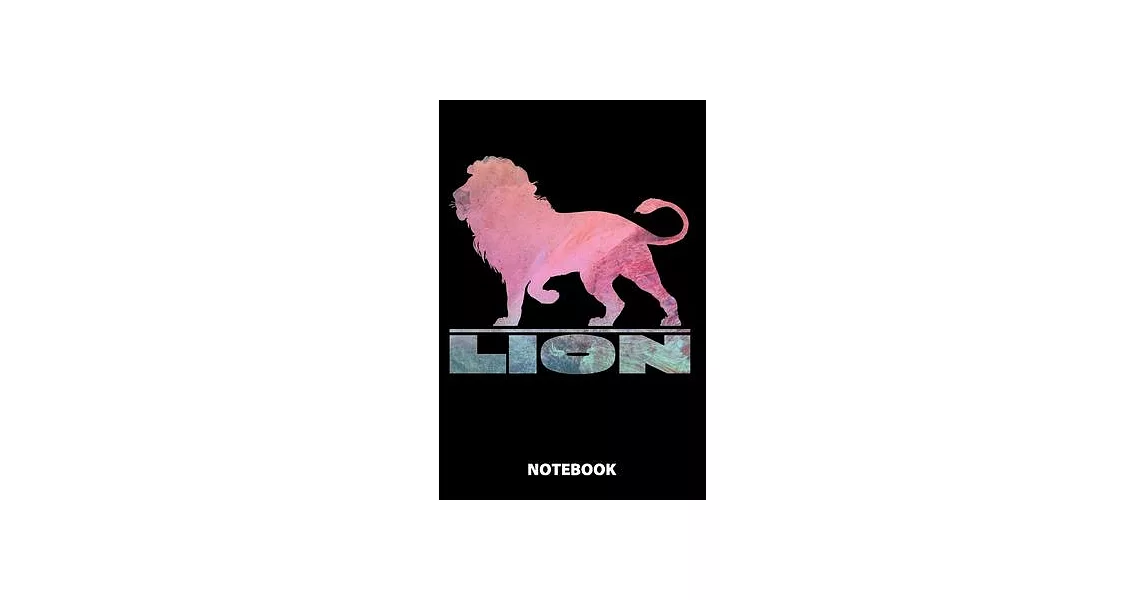 博客來-Lion Notebook: 100 Graph Ruled Pages - 6x9 Inches - Graph Paper ...