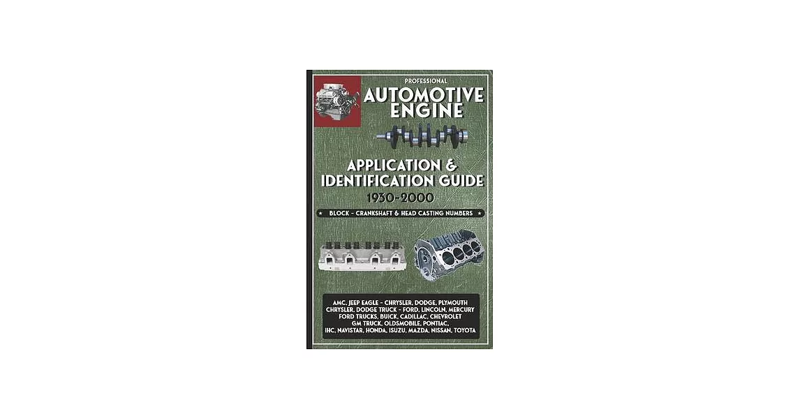 博客來-Professional Automotive Engine Application & Identification Guide ...