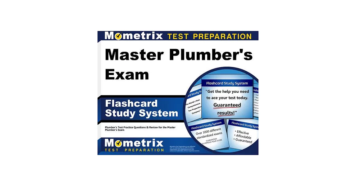 博客來-Master Plumber’s Exam Flashcard Study System: Plumber’s Test ...
