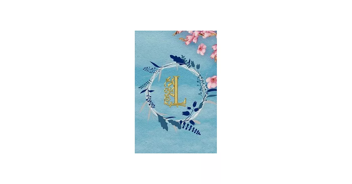 博客來-L: : Cute monogram Initial letter L notebook for women and girls ...