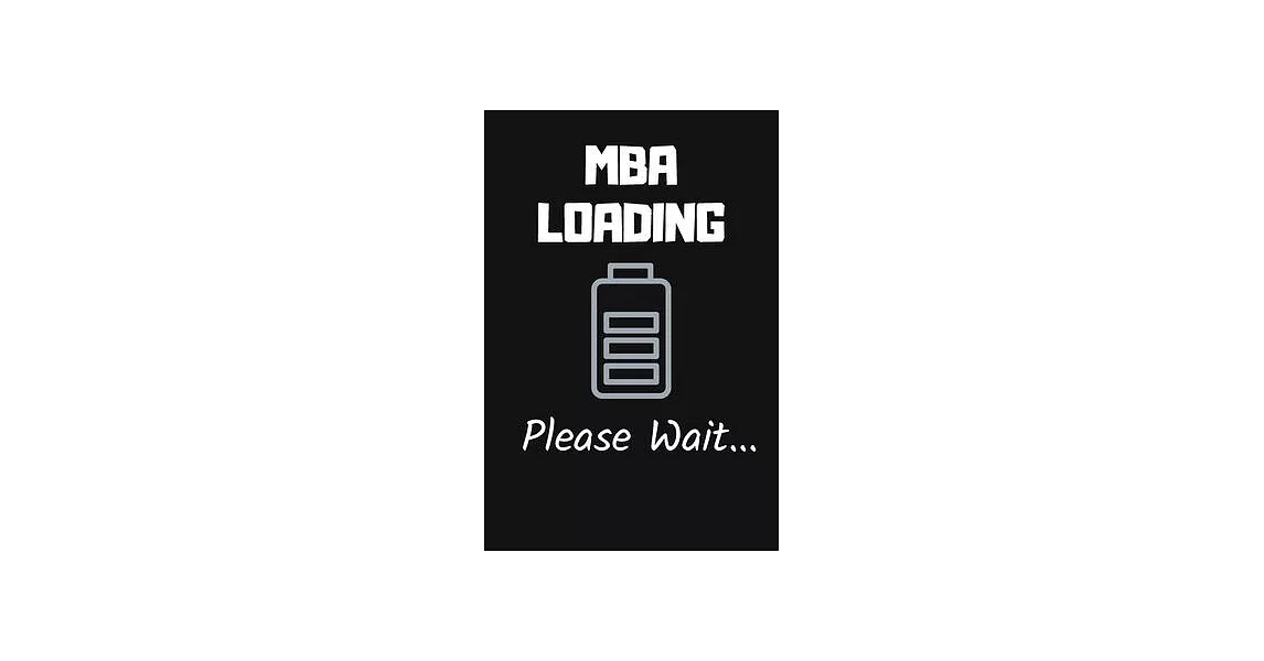 博客來-MBA Loading Please Wait...: Monthly Planner - Master degree gifts