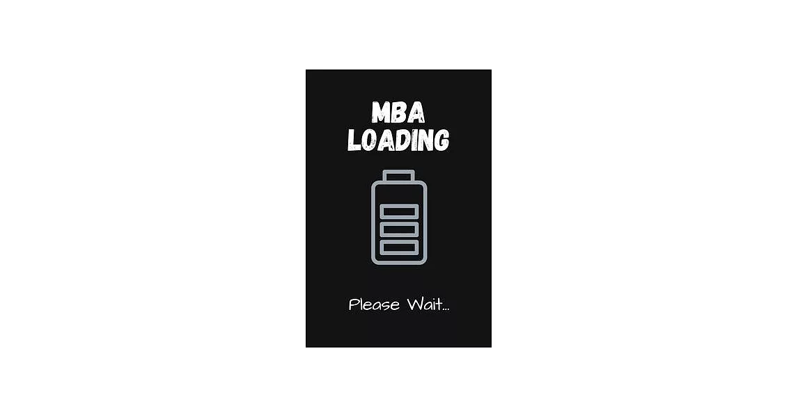 博客來-MBA Loading Please Wait...: Monthly Planner - Master degree gifts