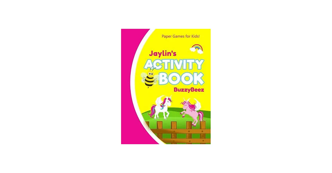 博客來-Jaylin’’s Activity Book: 100 + Pages of Fun Activities - Ready to Play Paper Games ...