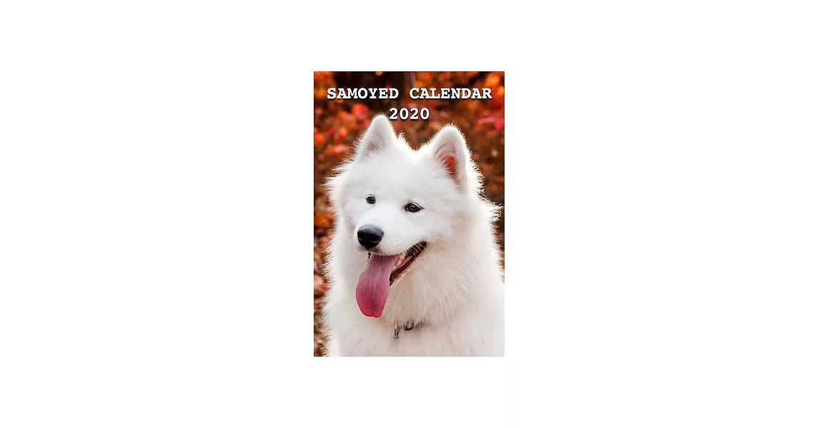 博客來-Samoyed Calendar 2020: Calendars Gift 110 Pages 6x9 Soft Cover ...