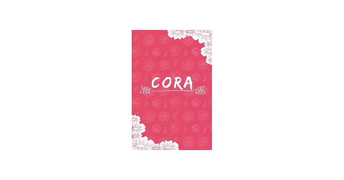 博客來-Cora Notebook: A Personalized Notebook / Journal for Girls and ...