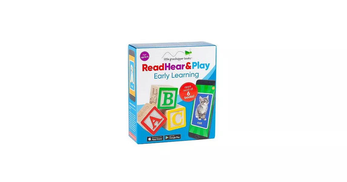 博客來-Read Hear & Play Early Learning: 6 Book Boxed Set