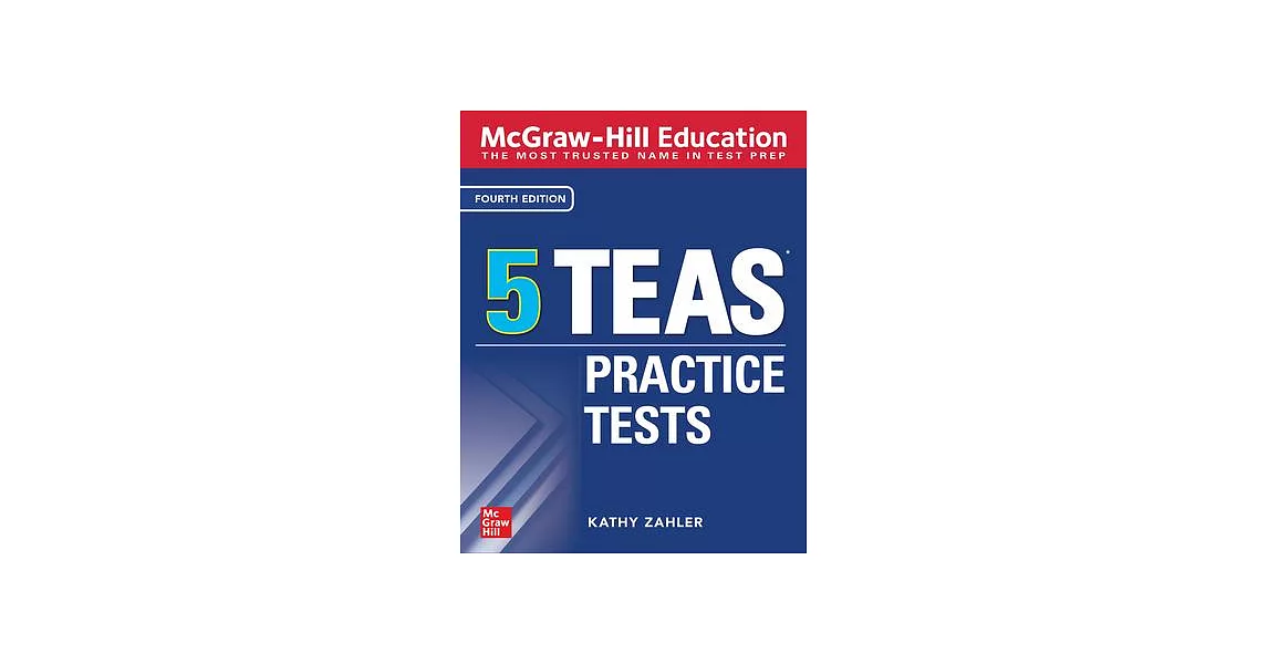 博客來-McGraw-Hill Education 5 Teas Practice Tests, Fourth Edition