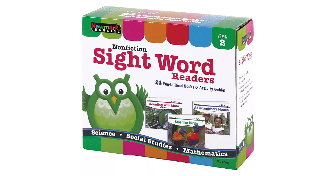 博客來-Nonfiction Sight Word Readers Set 2