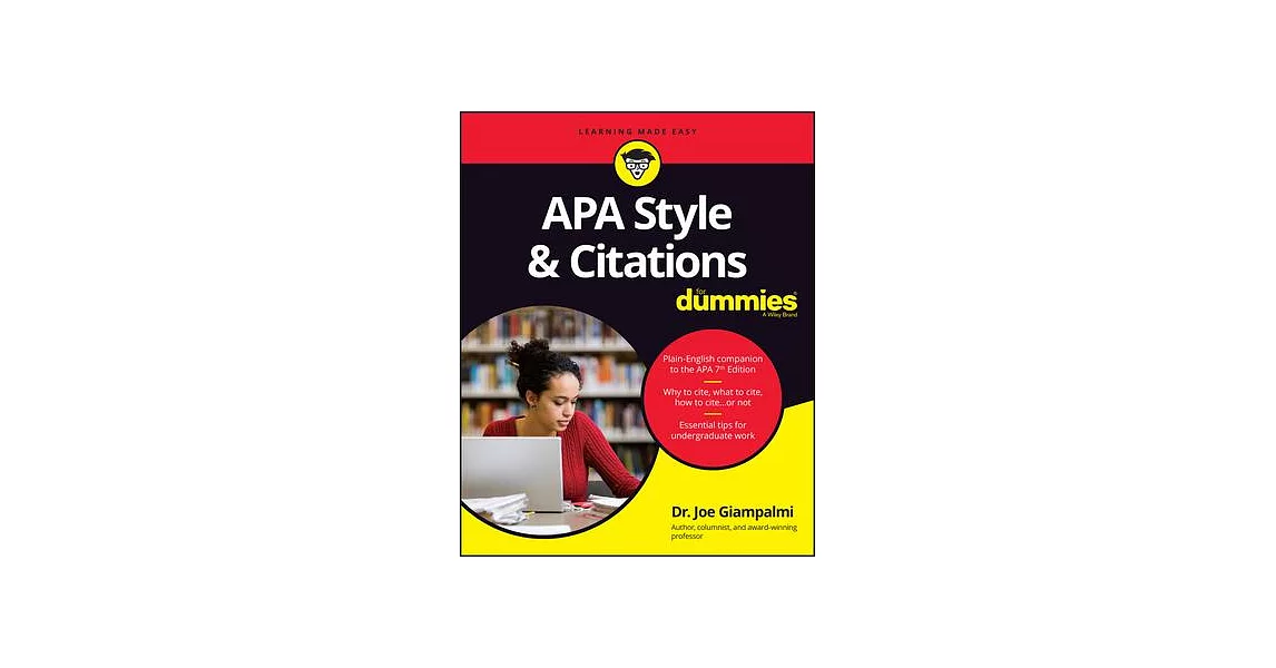 博客來-APA Style and Citations for Dummies