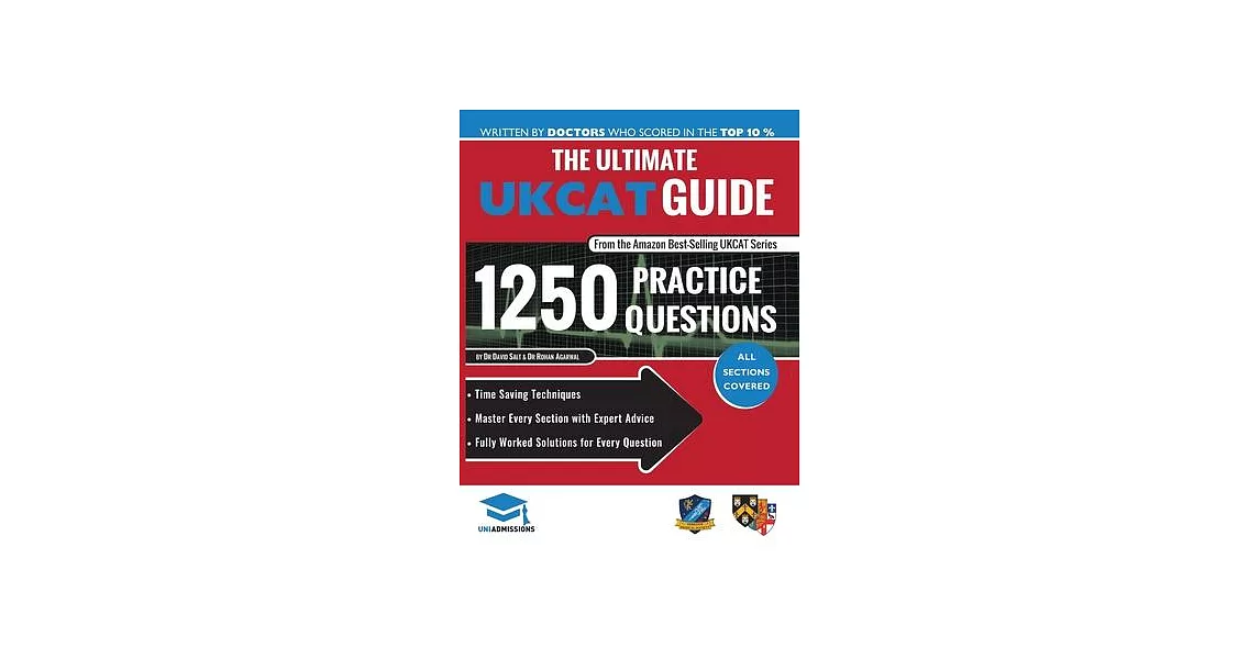 博客來-The Ultimate UKCAT Guide: 1250 Practice Questions: Fully Worked ...